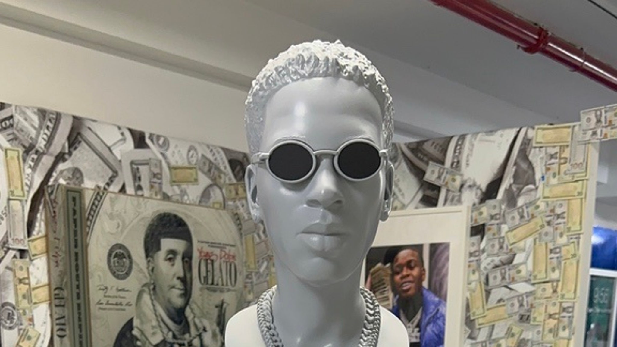 Young Dolph Art Exhibit