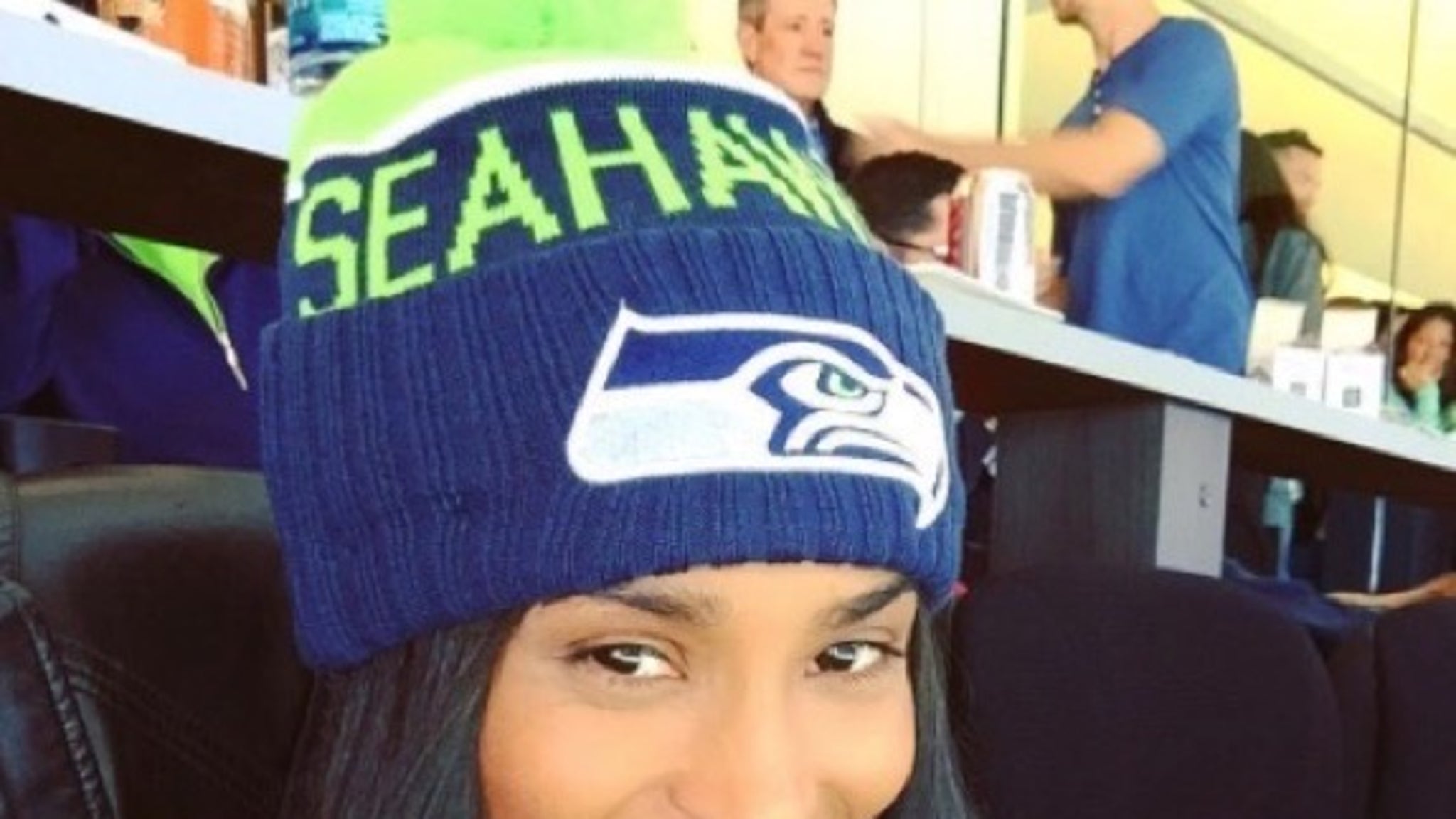 Ciara's Seahawks Fanatic Photos