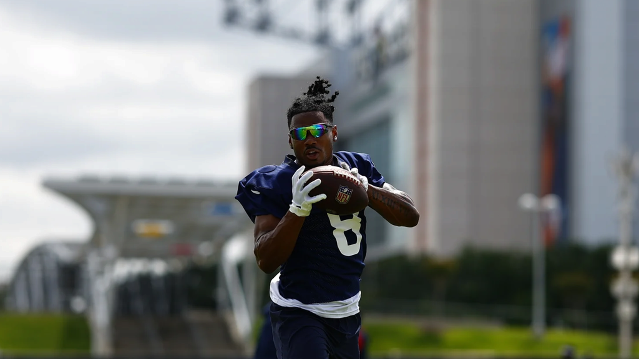John Metchie III Back On The Field