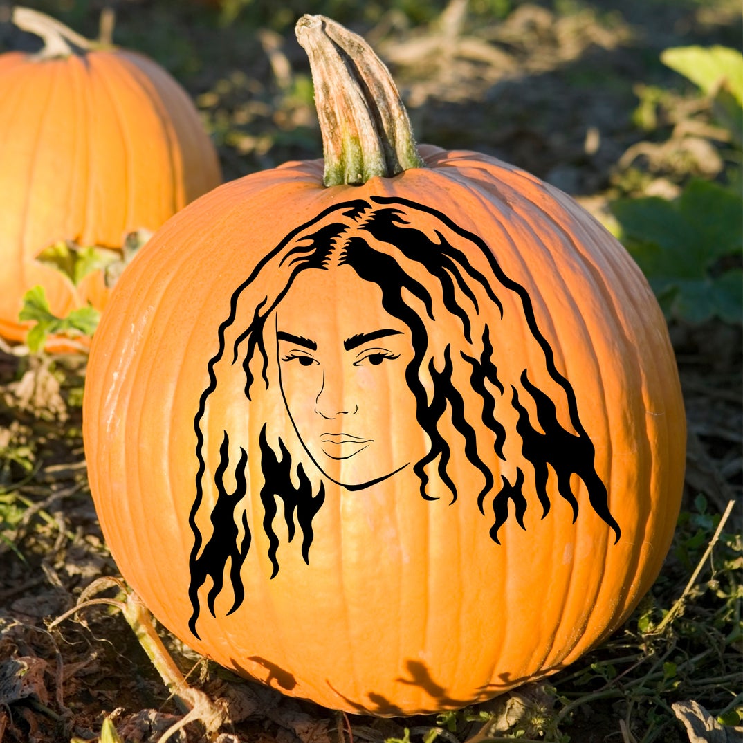 Tyler The Creator Pumpkin Stencil