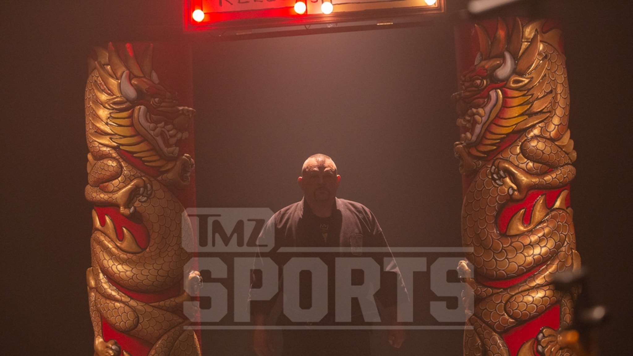 Jason Kelce Films Commercial With Travis, Chuck Liddell, Takes Fake Punch