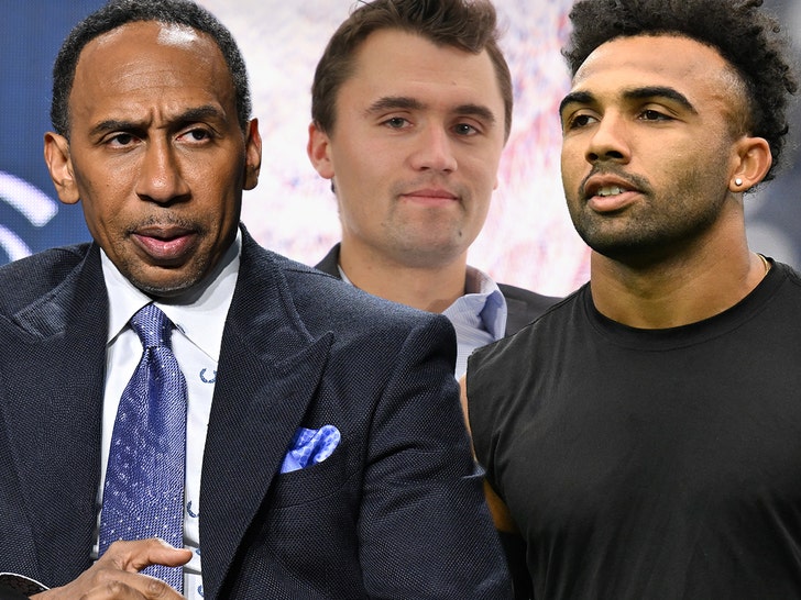 Stephen A. Smith Mistakenly Calls Texans WR 'Charlie Kirk,' Instantly ...