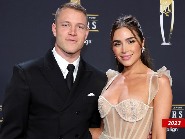 Christian McCaffrey, Olivia Culpo Are 'Incredible Parents,' NFL Dad Ed Says