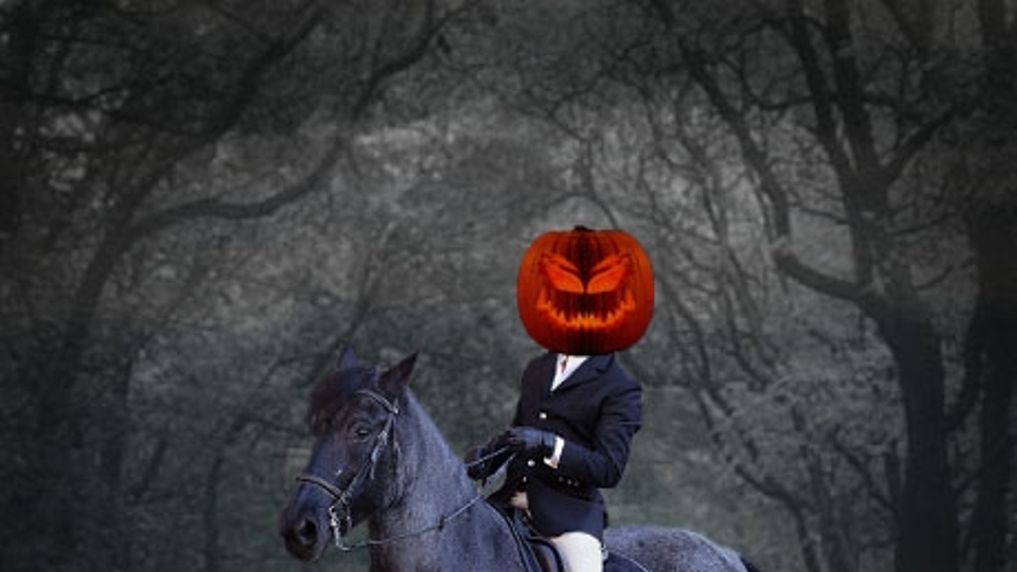 Headless Horsemen Guess Who Halloween Game Sleepy Hallow Riding a Horse