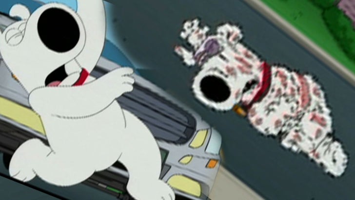 Brian from 'Family Guy' -- All Cartoon Dogs Don't Go To Heaven