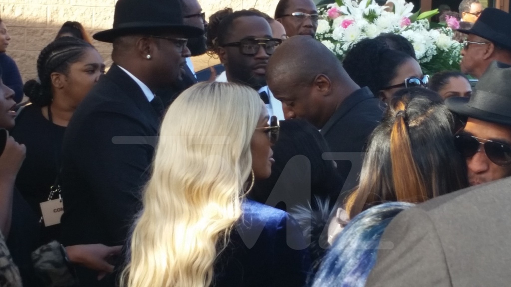 Kim Porter's Funeral Procession