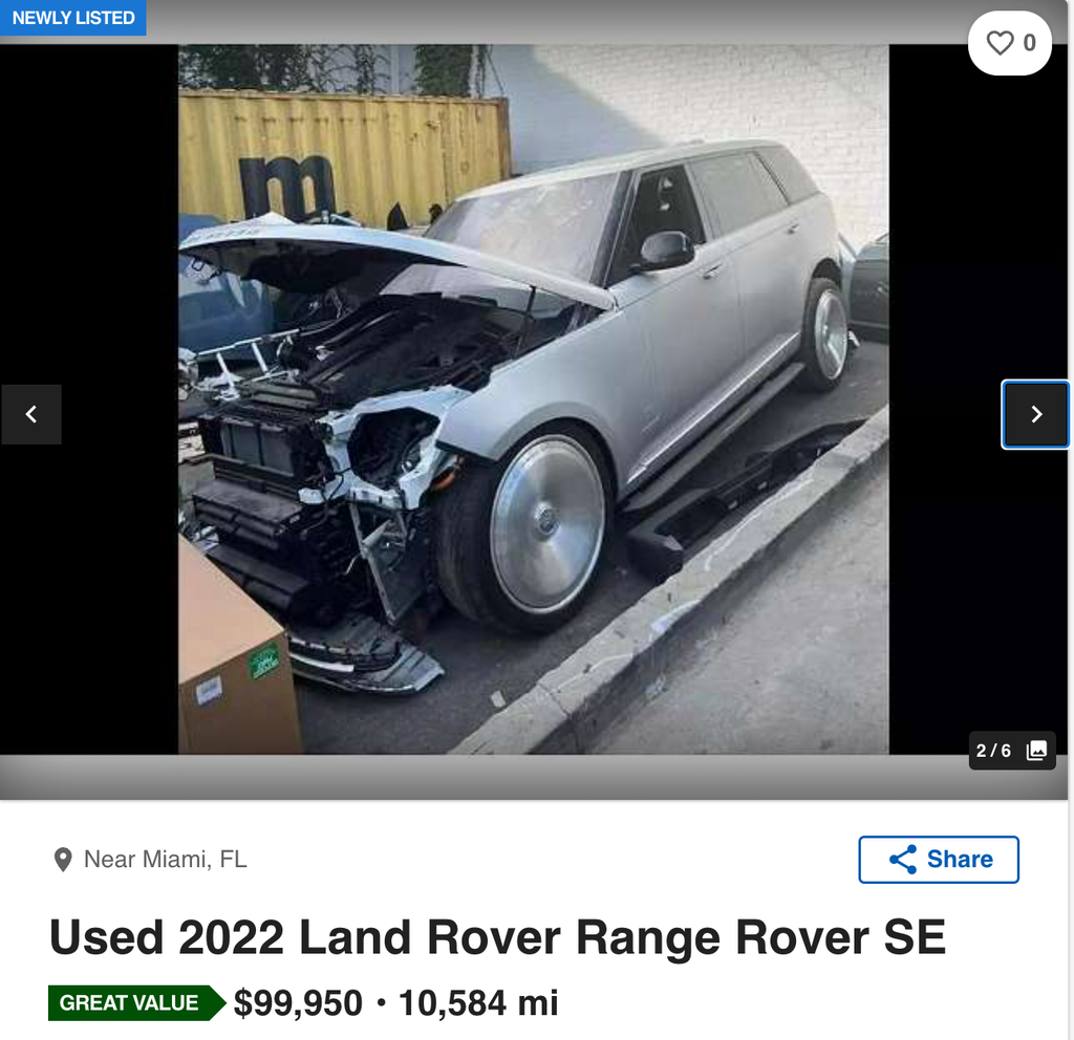 Kim Kardashian Range Rover