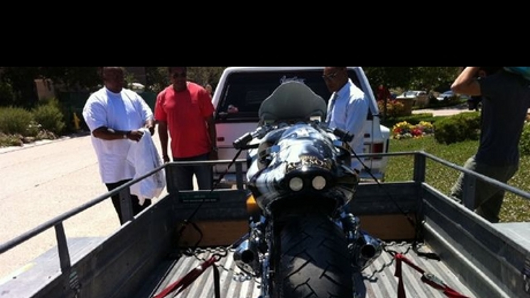 Jackson Kids -- Daddy's BAD ASS Motorcycle Memorial