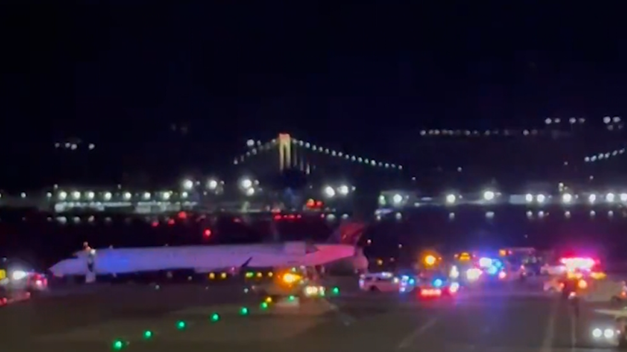 Two Delta Airline Planes Collide at LaGuardia Airport in New York