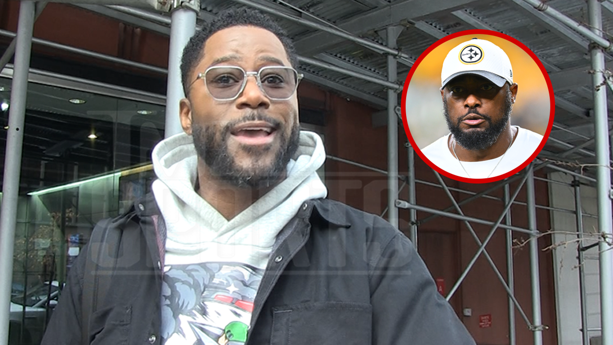 Nate Burleson Tells Mike Tomlin He's Got A Seat For Him At CBS ...