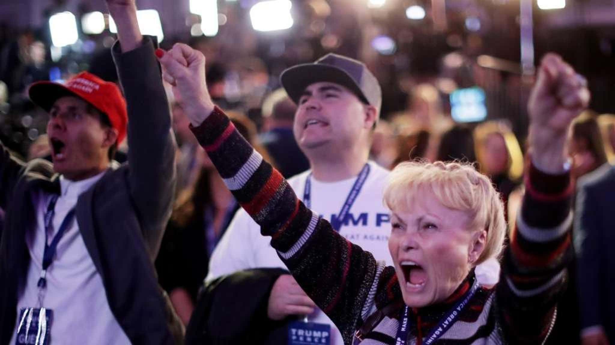 Inside Donald Trump's Election Night Event