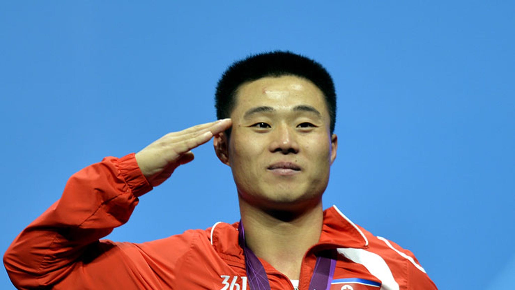 Olympic Gold Winners -- The Podium Pictures