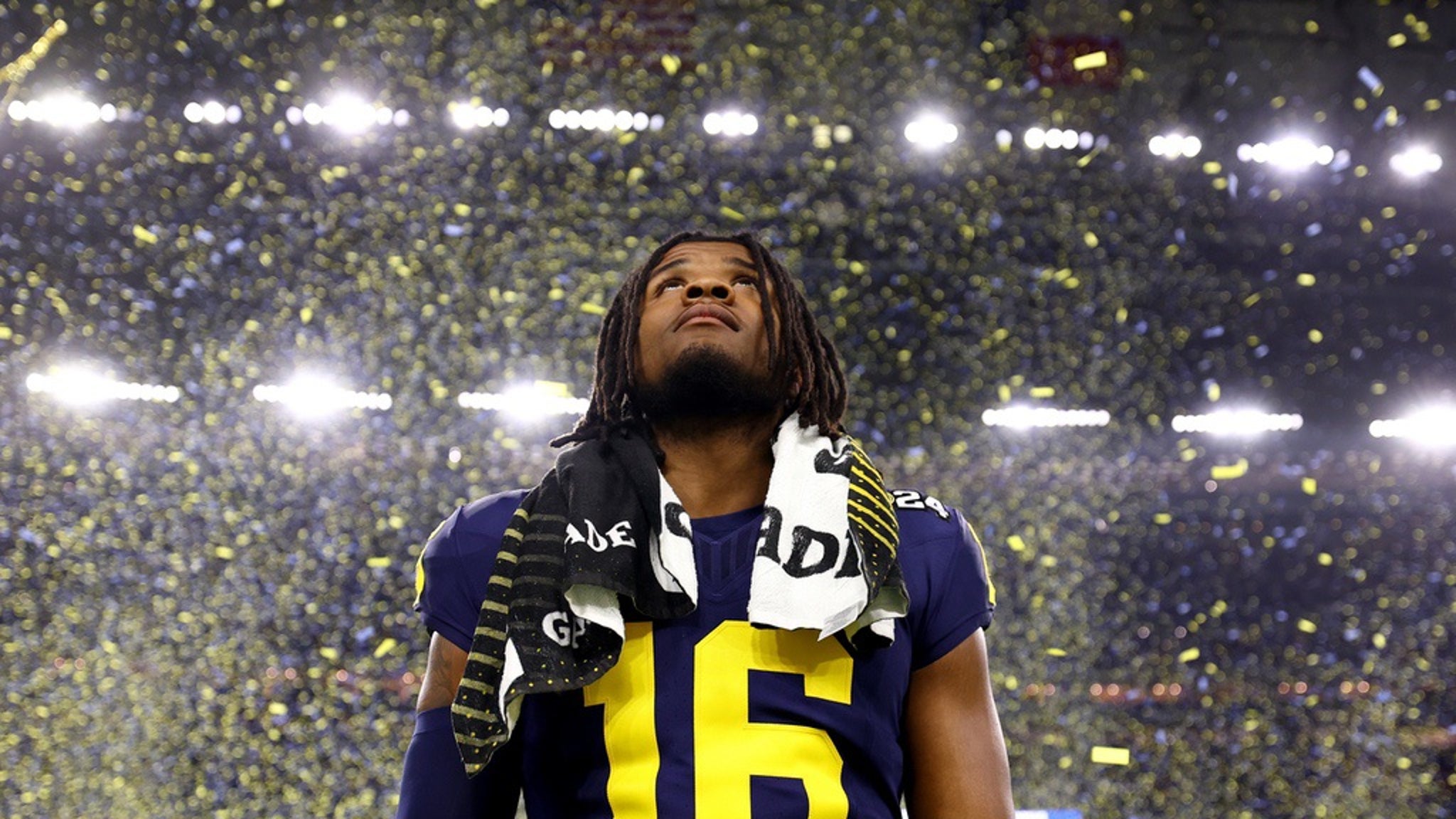 Michigan Wolverines Celebrate National Championship Win