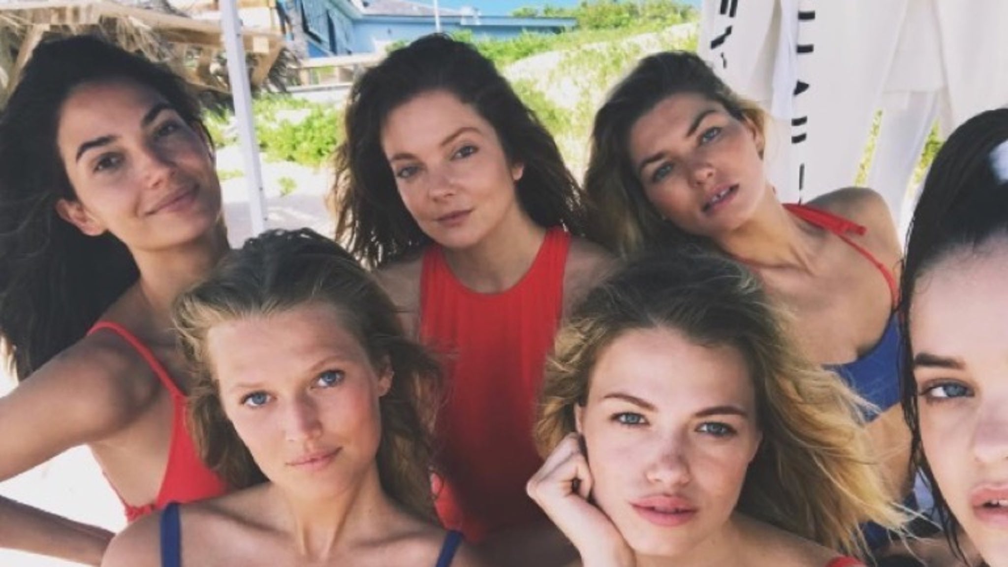 VS Models Hit The Bahamas