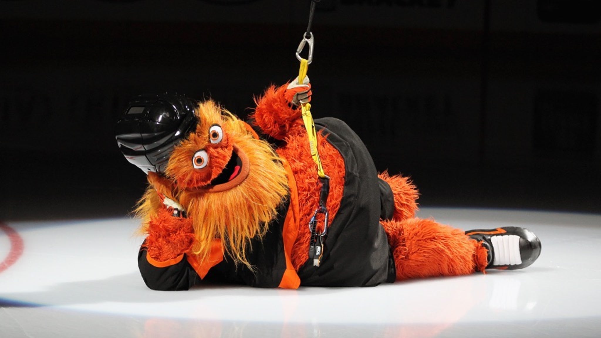 Gritty On The Ice