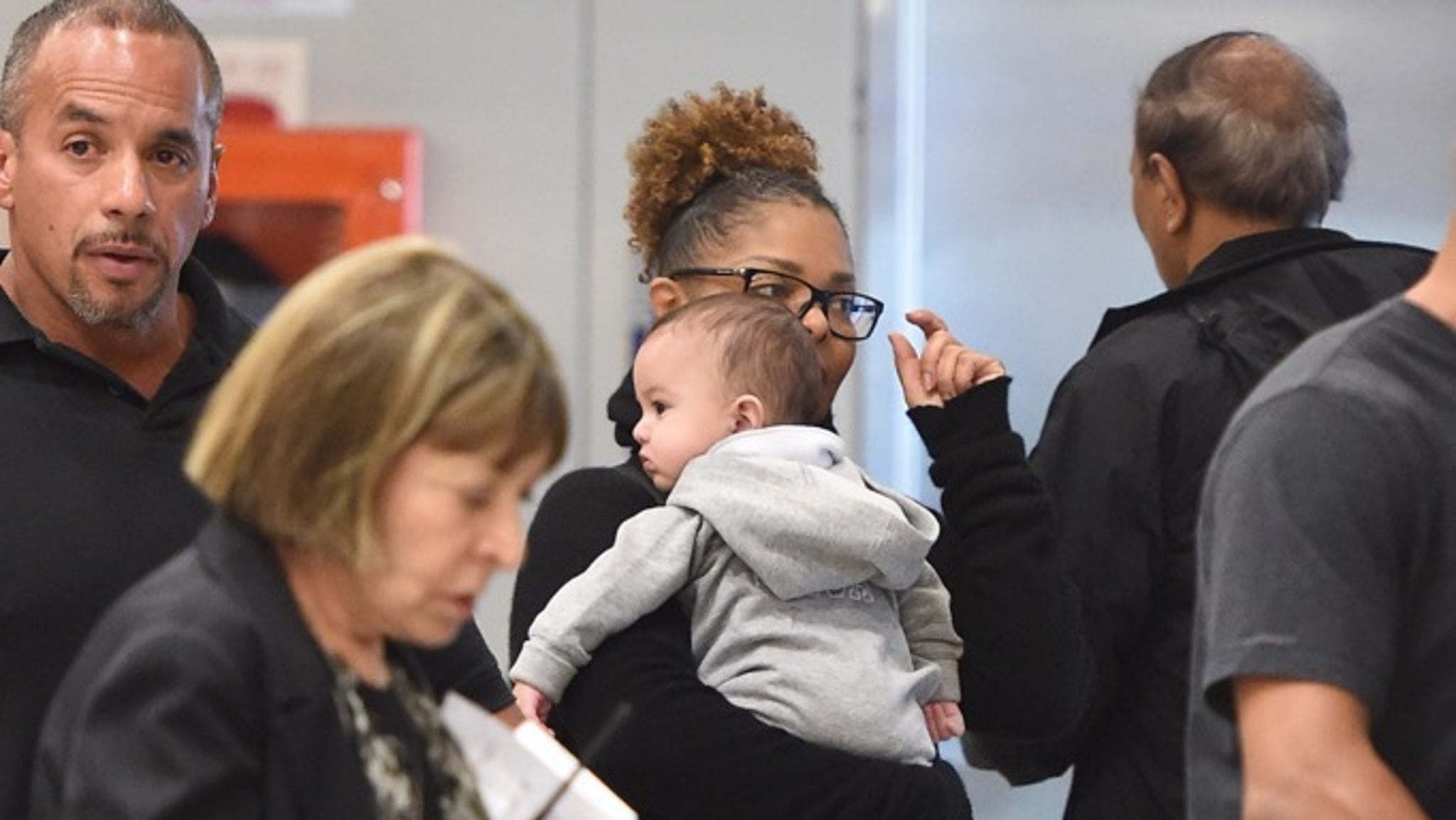 Janet Jackson and Her Baby's First Escapade in America