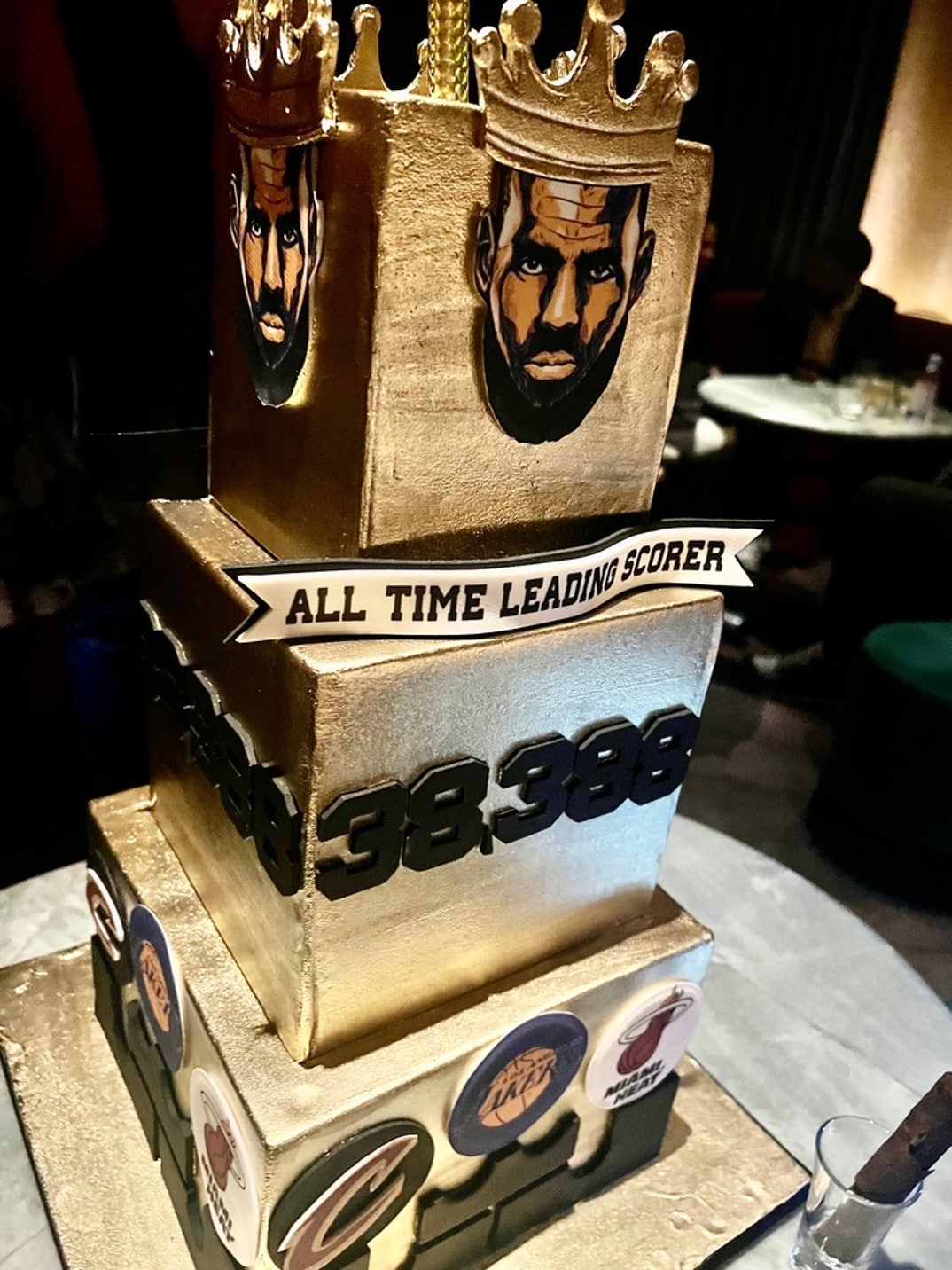 Inside LeBron's New Record Party