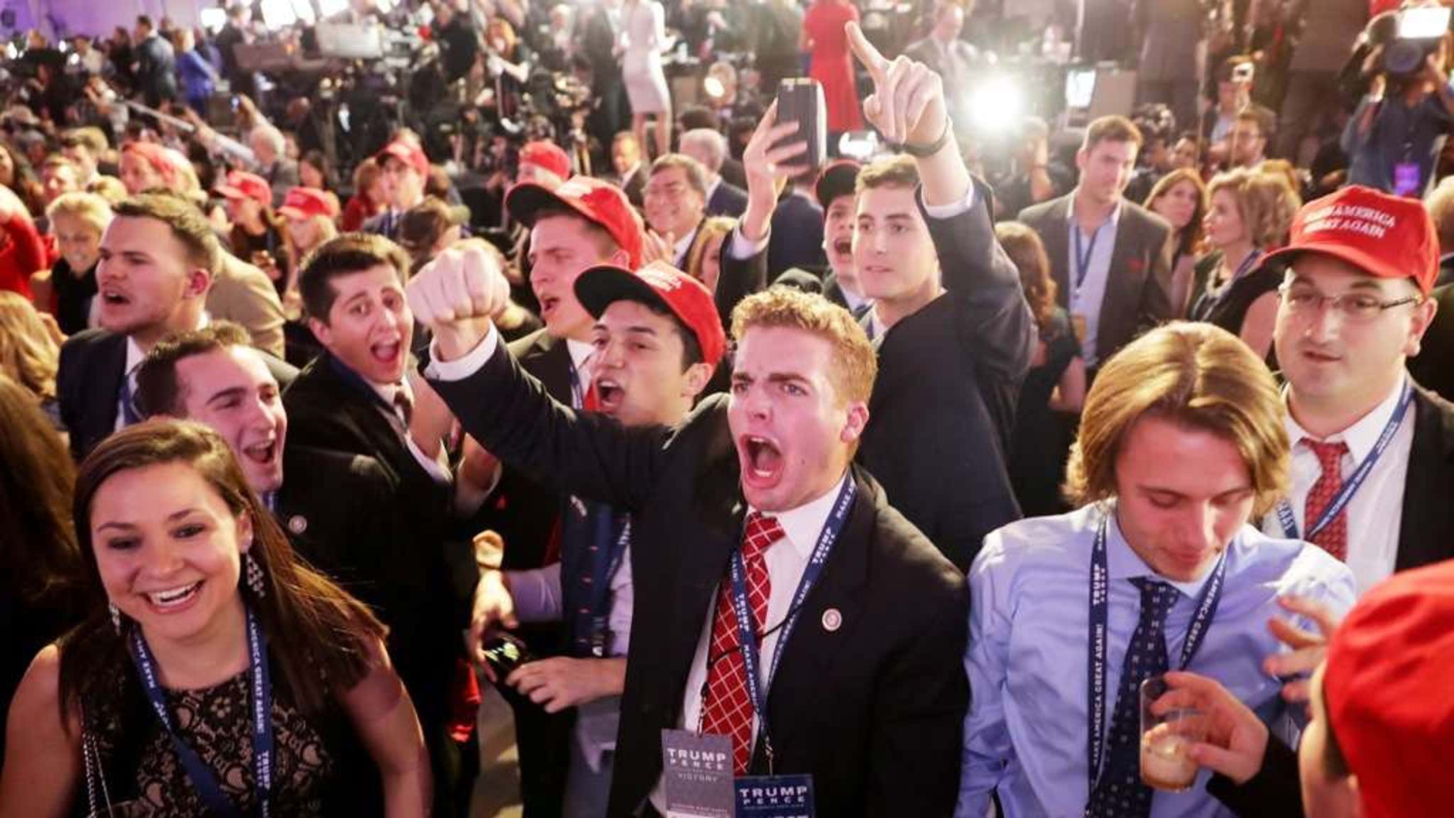 Inside Donald Trump's Election Night Event