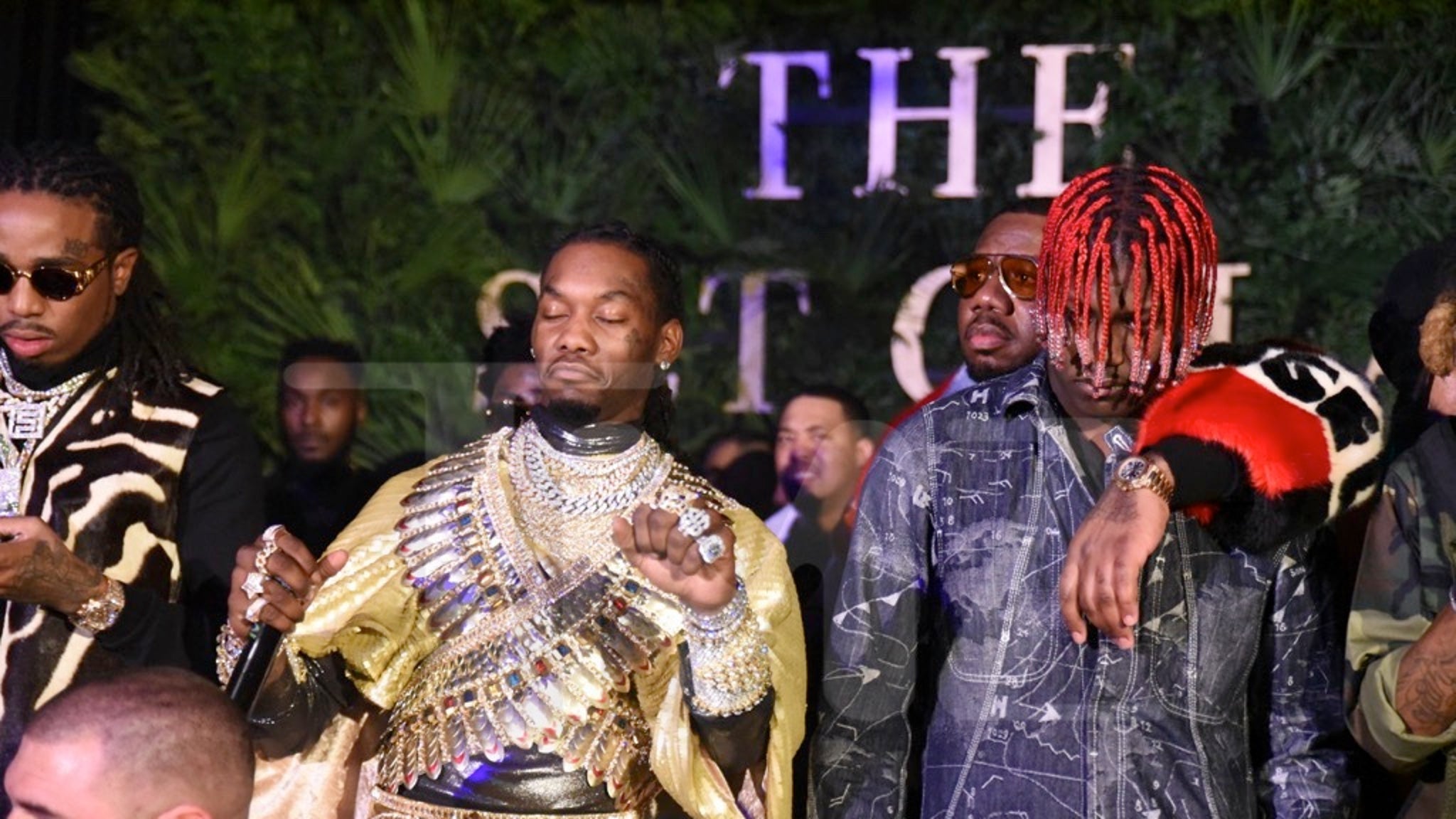 Offset's Birthday Party Pics