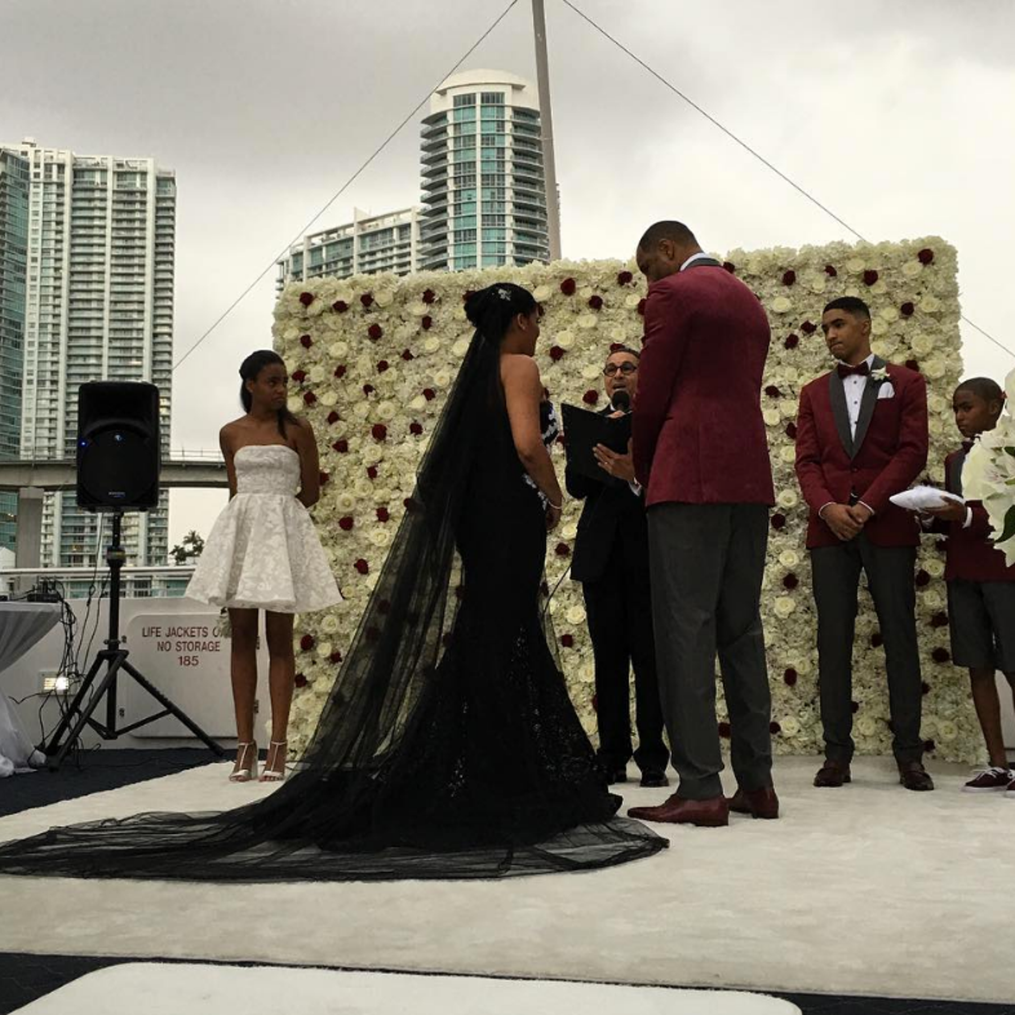 Kenyon Martin And Wife Fatima