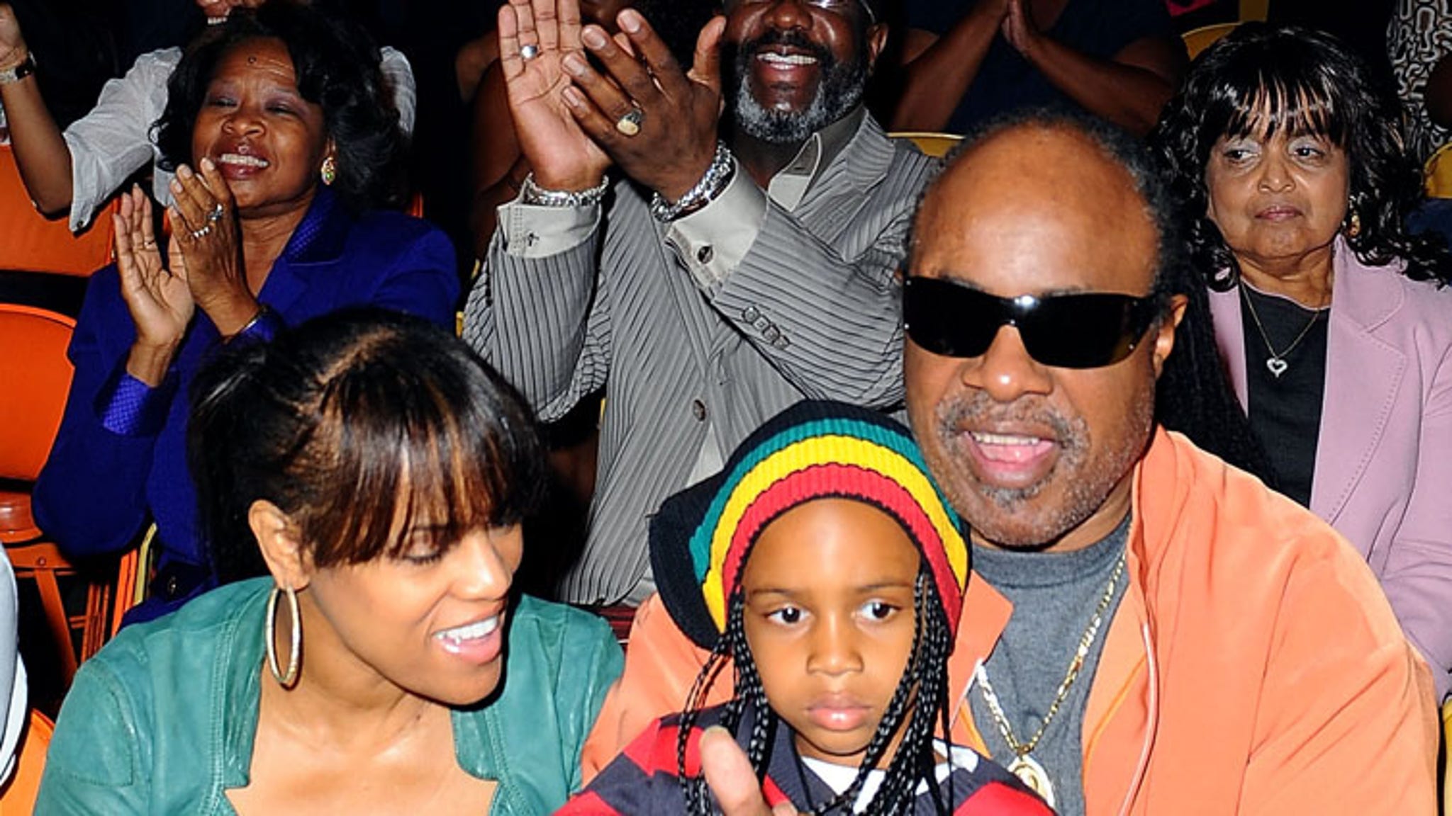 Stevie Wonder and Kai Milla Morris -- Before the Split